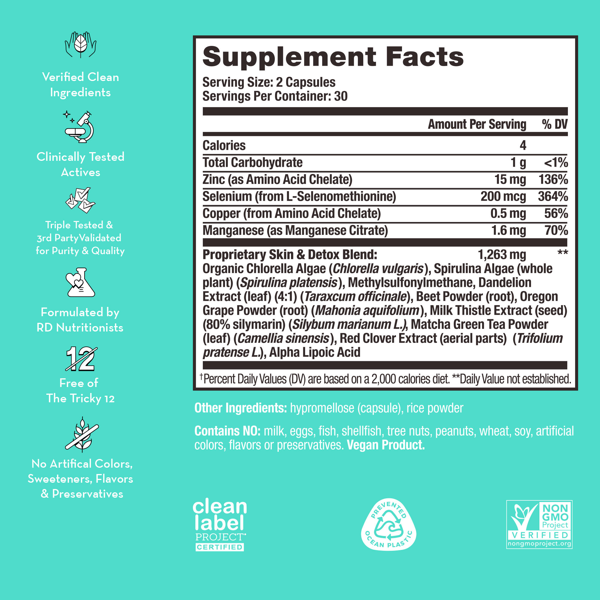 Daily Cleanse | Best Detox Supplement for Clear Skin - HUM Nutrition