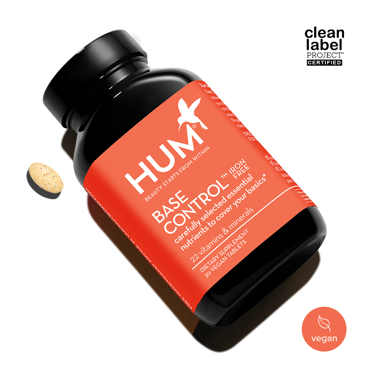 Base Control Iron-Free | Multivitamin for Women - HUM Nutrition