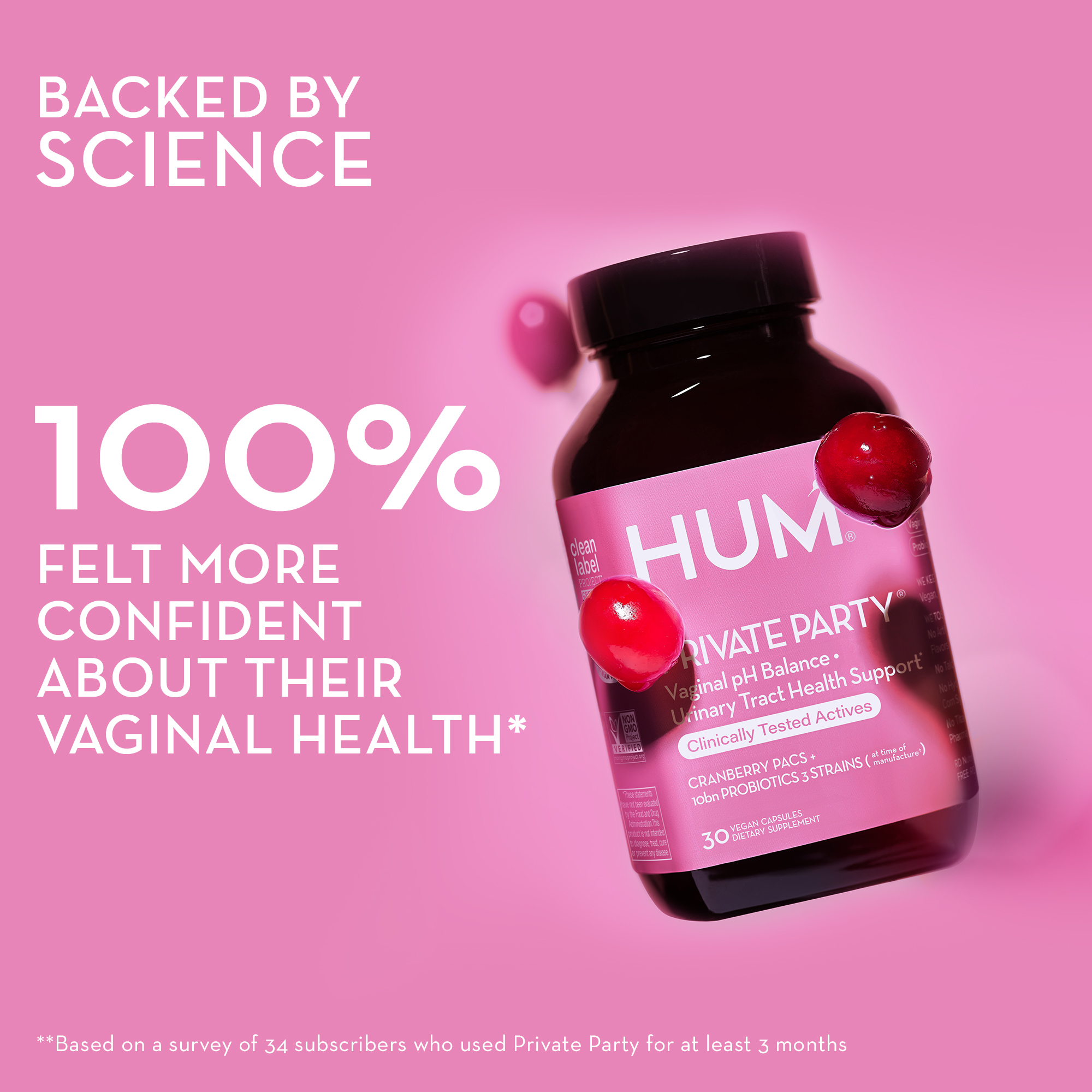 Private Party | Best Probiotics for Vaginal Health - HUM Nutrition