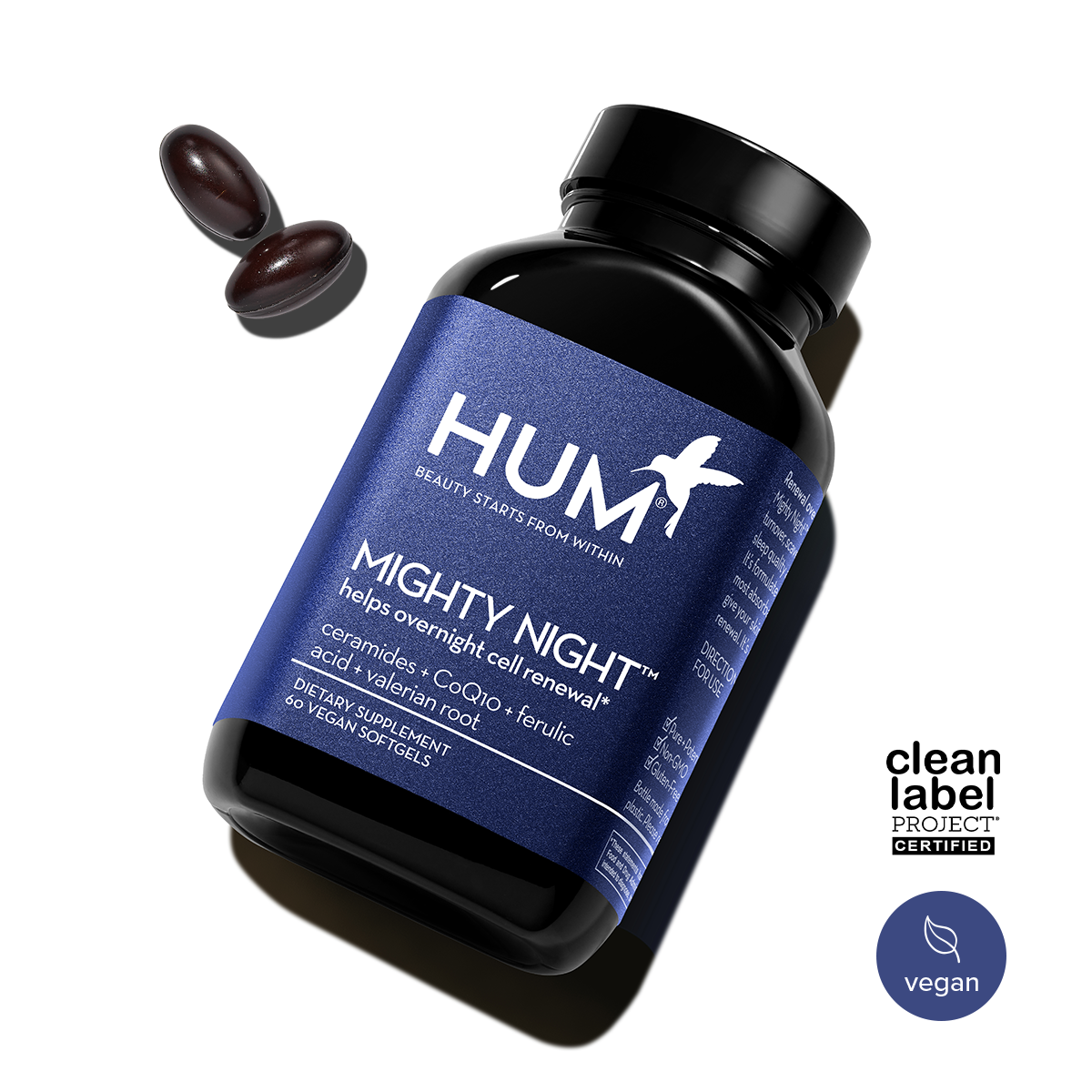 Mighty Night | Sleep Vitamins to Get More Deep Sleep - HUM Nutrition