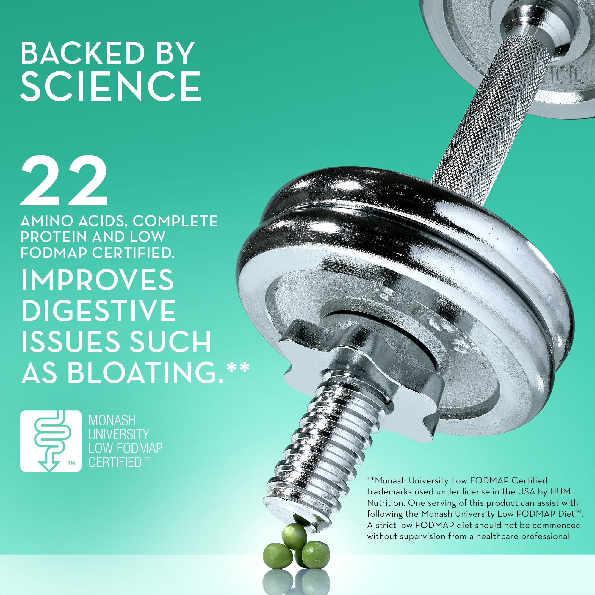 Core Strength | Vegan, Low-FODMAP Protein Powder - HUM Nutrition