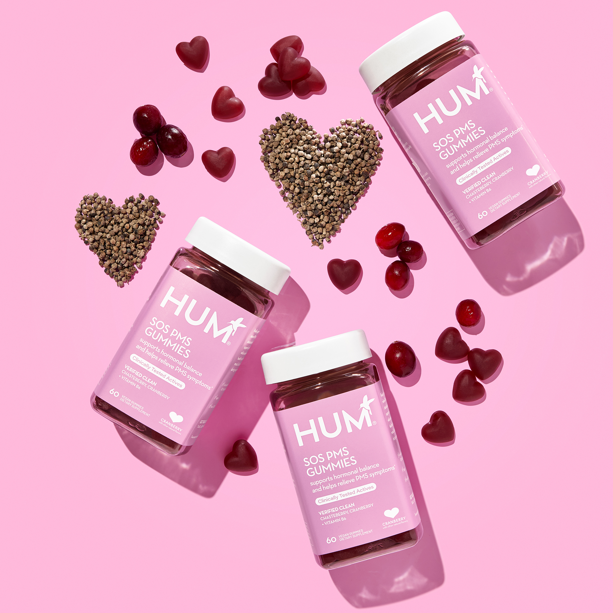 SOS PMS Gummies | PMS Symptoms Relief - HUM Nutrition