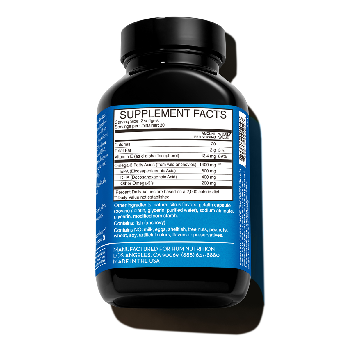 Fish Oil Supplement for Even Skin - OMG Omega The Great - HUM Nutrition