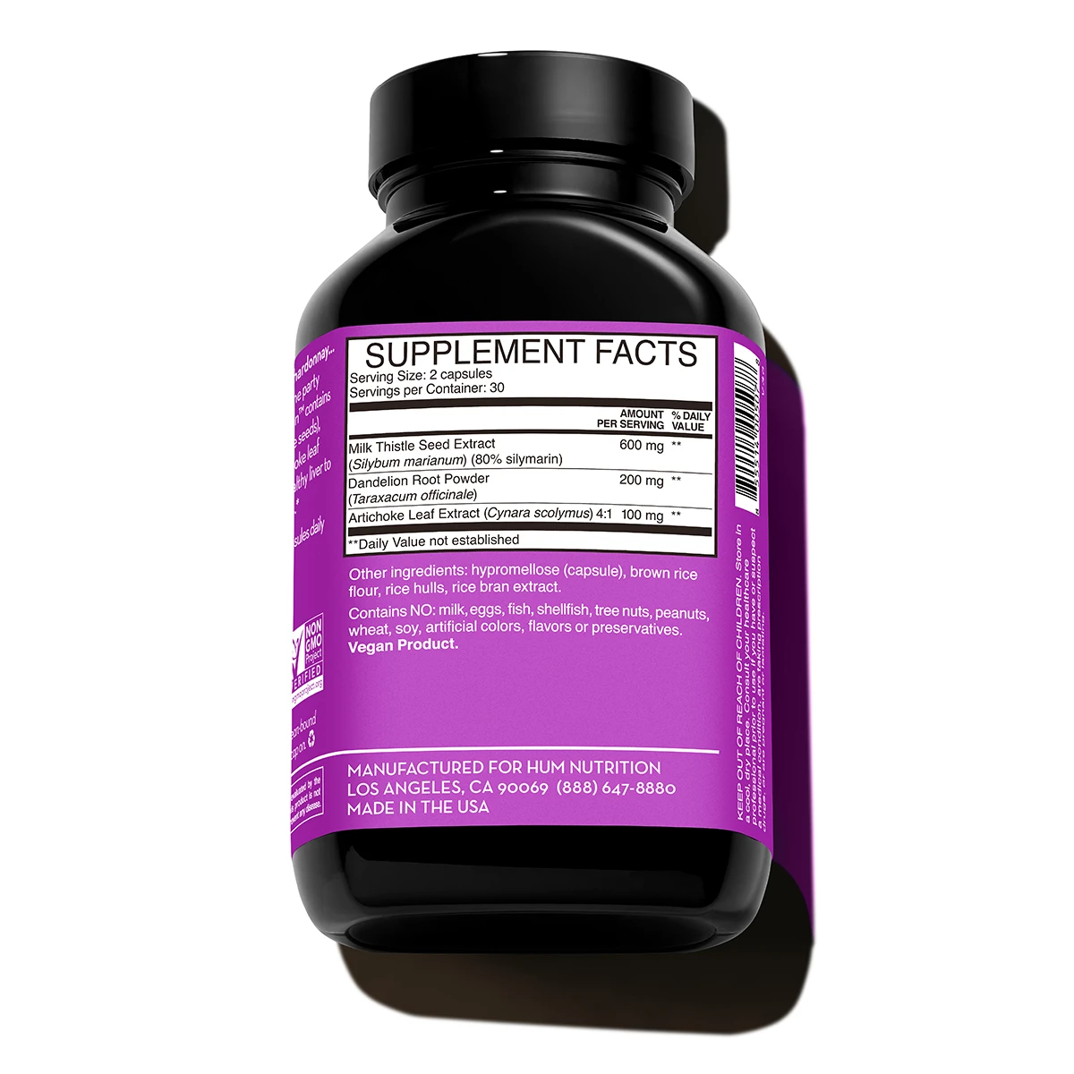 Liver Detox Supplement - Wing Man - HUM Nutrition