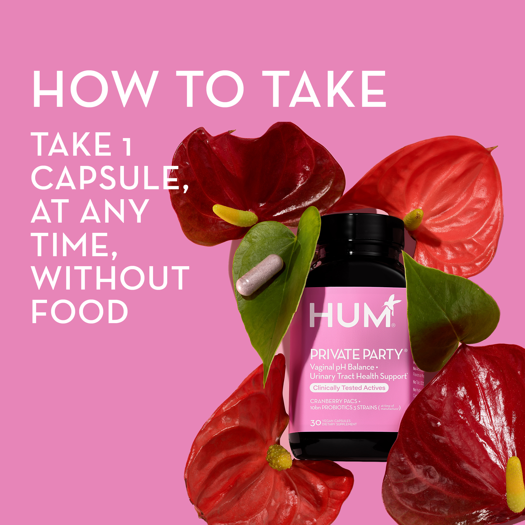 Private Party | Best Probiotics for Vaginal Health - HUM Nutrition