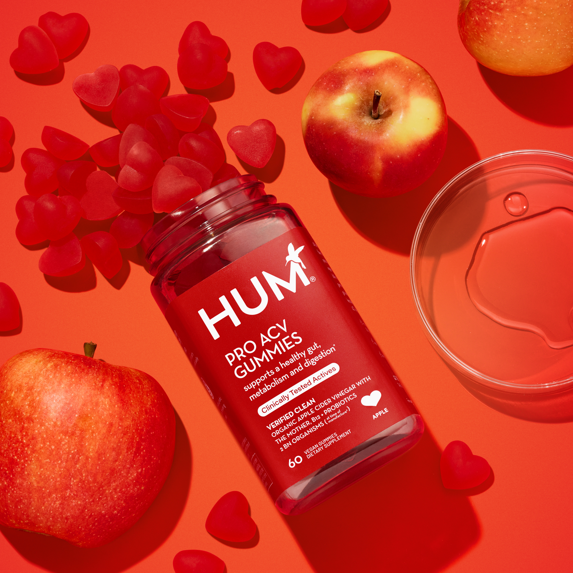 Pro ACV Gummies | Supports Gut Health, Metabolism, Digestion - HUM ...