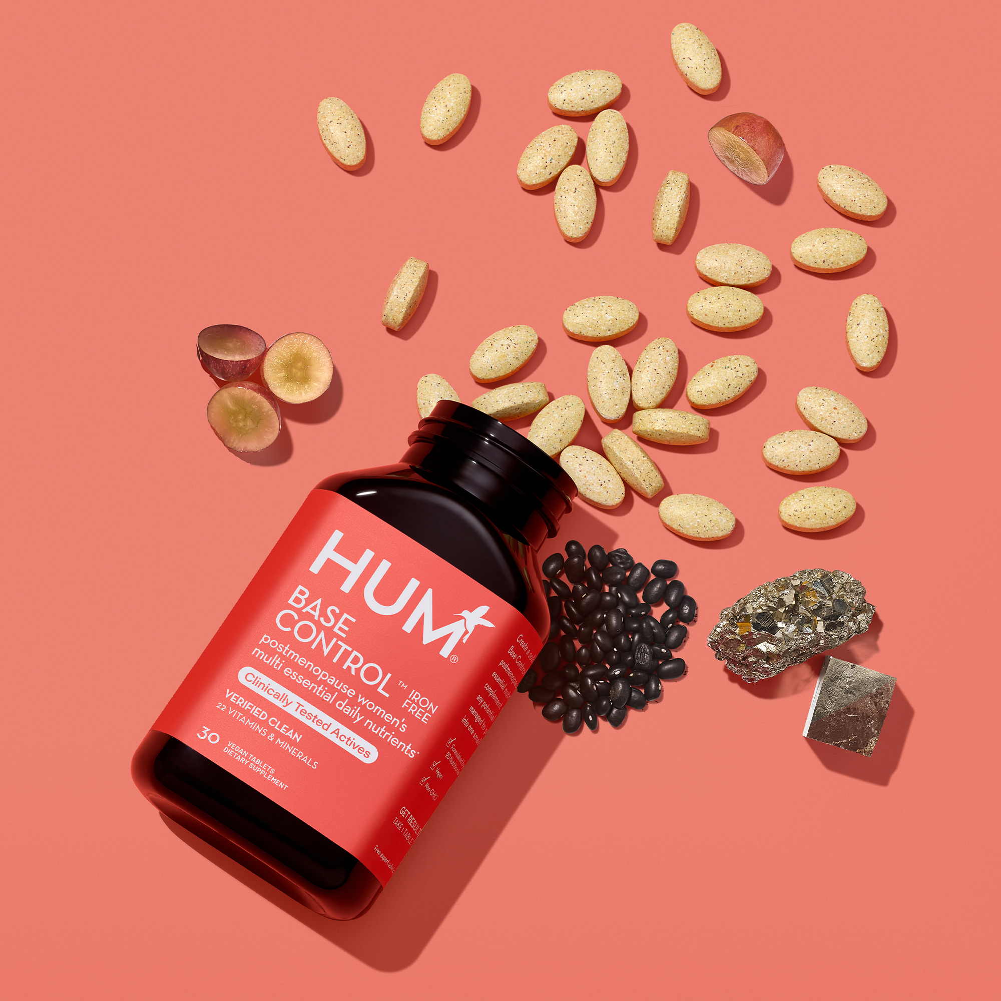 Base Control Iron-Free | Multivitamin for Women - HUM Nutrition