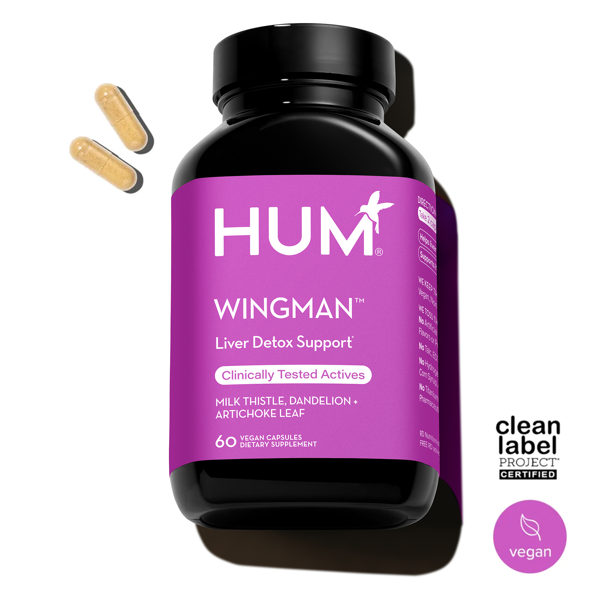 Wing Man | Liver Supplements for Detox Support - HUM Nutrition