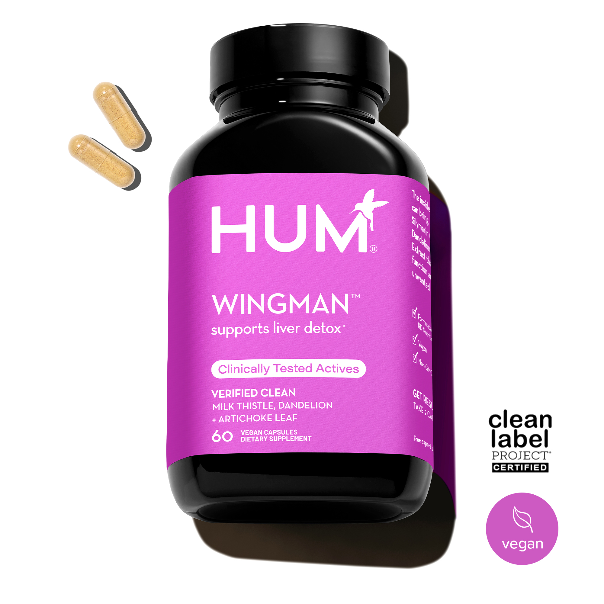 Wing Man | Liver Supplements for Detox Support - HUM Nutrition