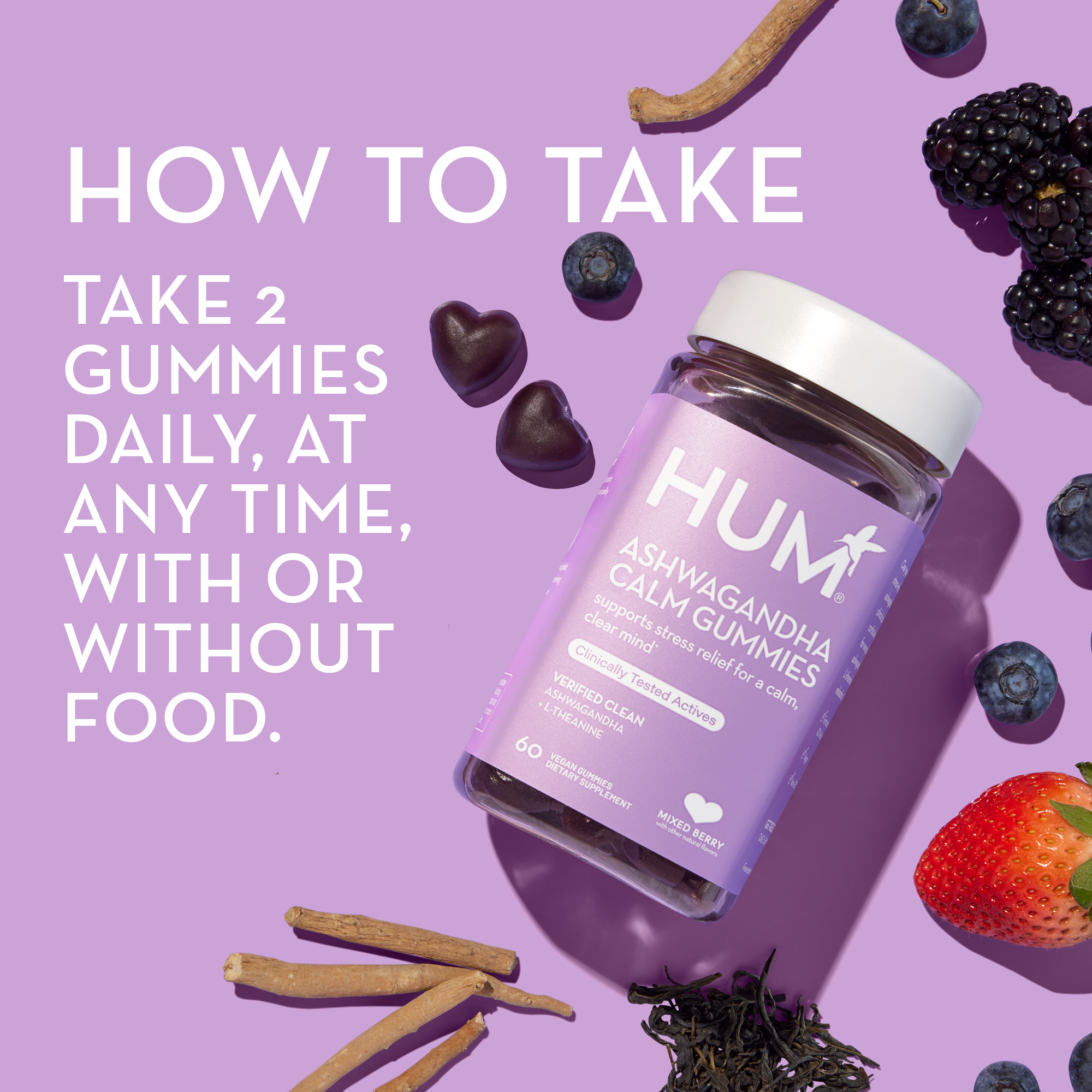 Ashwagandha Calm Gummies | Ashwagandha Stress Gummies - HUM Nutrition ...