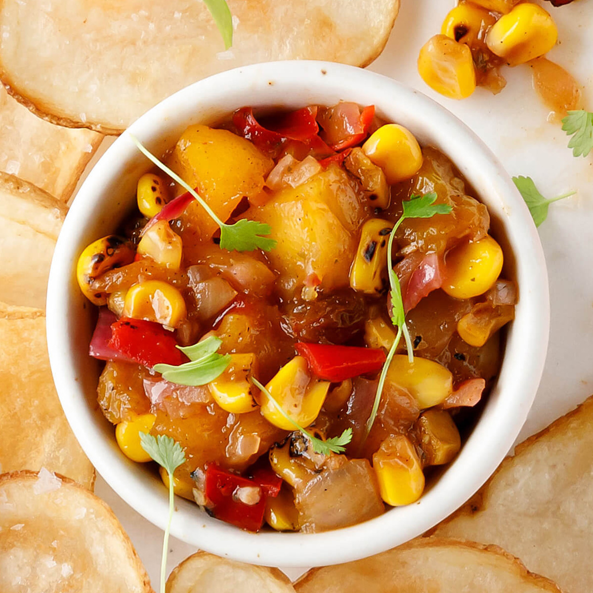 Sweet and Spicy Mango-Corn Chutney | Simplot Food - USA