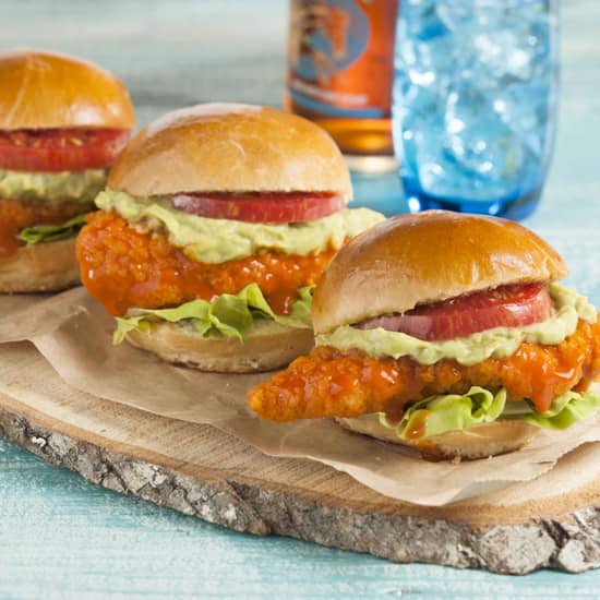 Caliente Chicken Sandwich | Simplot Foods