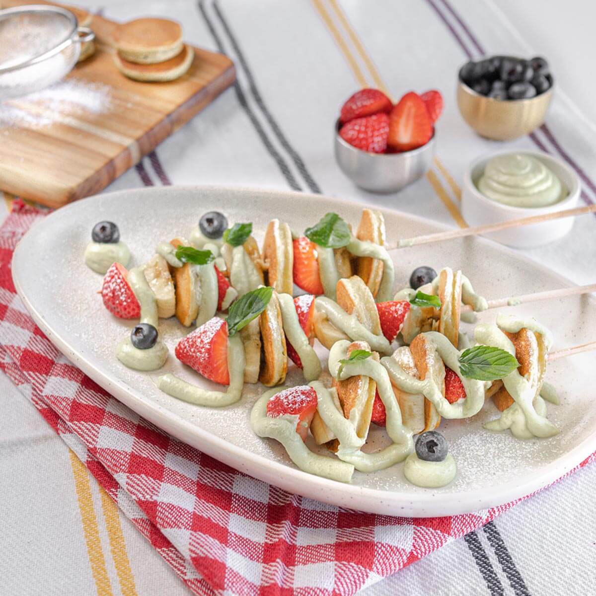 Hotcackes de avena con aguacate cremoso | Simplot Foods - México