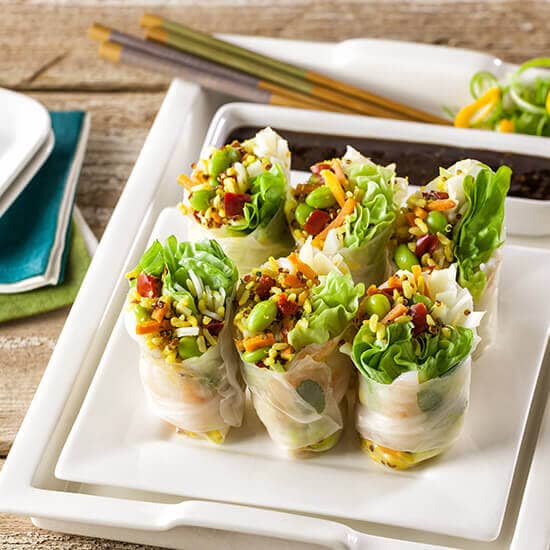Rollo De Camarones Chinos Nem Vietnamita | Rollitos Frescos De