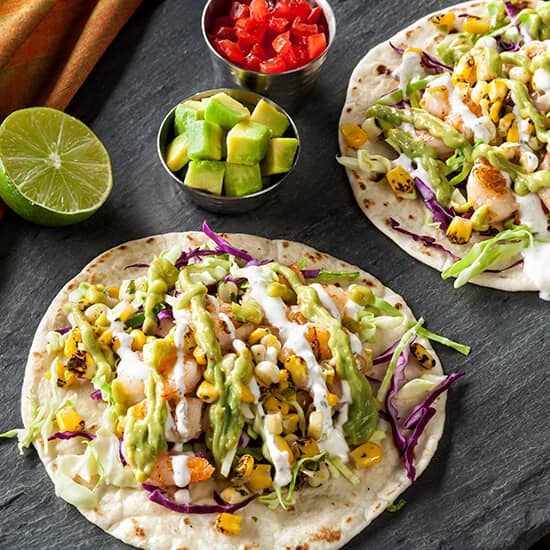 Spicy Shrimp Tacos | Simplot Foods