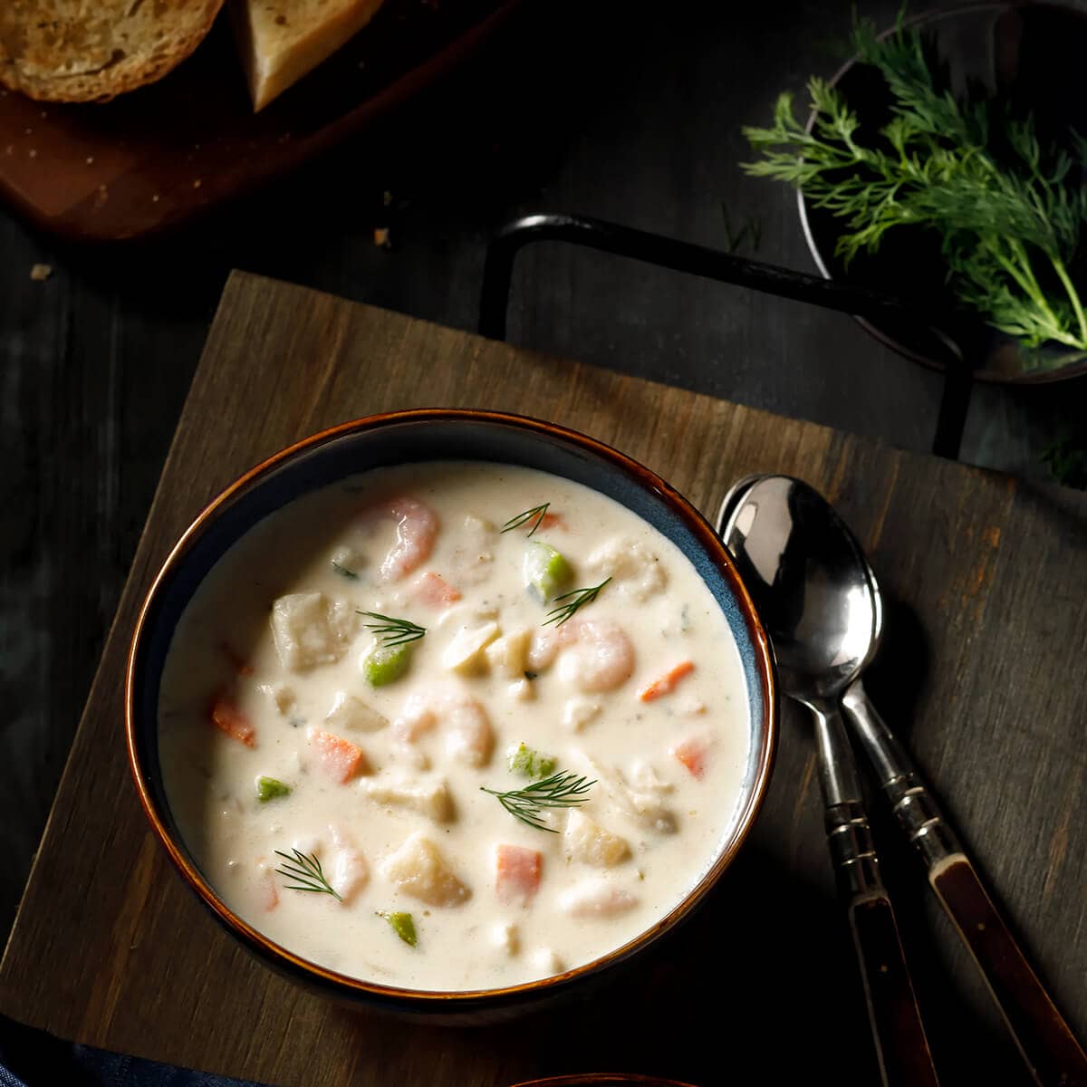 Seafood and Potato Chowder | Simplot Foods