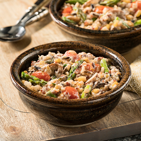 Hearty Grains and Mushroom Vegetable Ragout | Simplot Foods