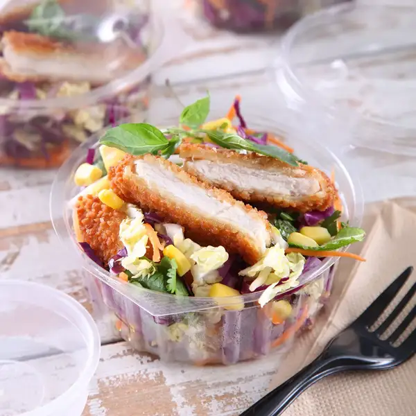 Asian Style Salad Ready Meals Asian Style Salad With Chicken 15 Oz.