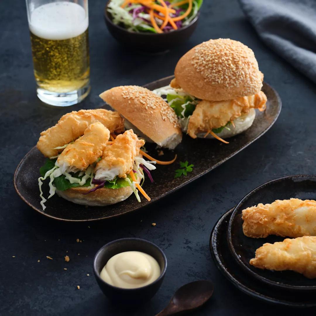 Mini Fish Bite Sliders