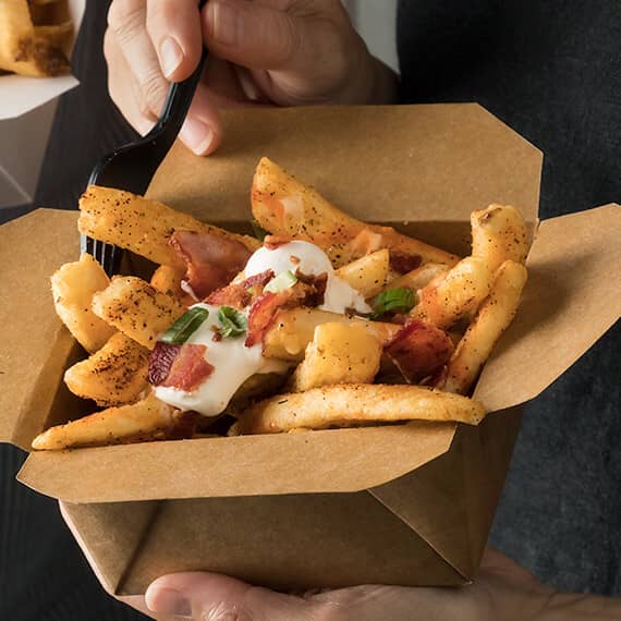 Papas a la francesa con barbacoa estilo Alabama | Simplot Foods