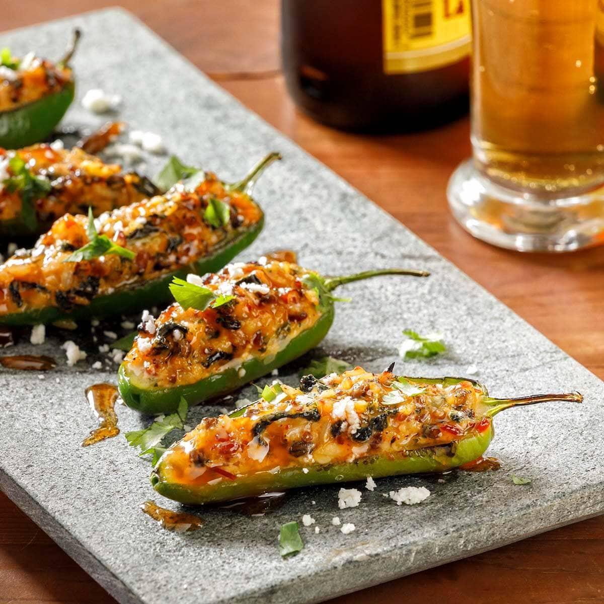 Fiery Ancient Grains and Kale Stuffed Jalapeños | Simplot Foods