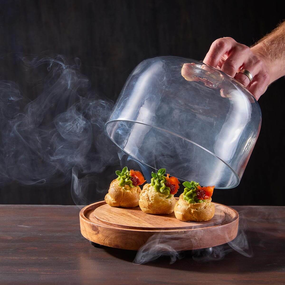 Smoked Salmon Everything Bagel Gougère | Simplot Food - USA