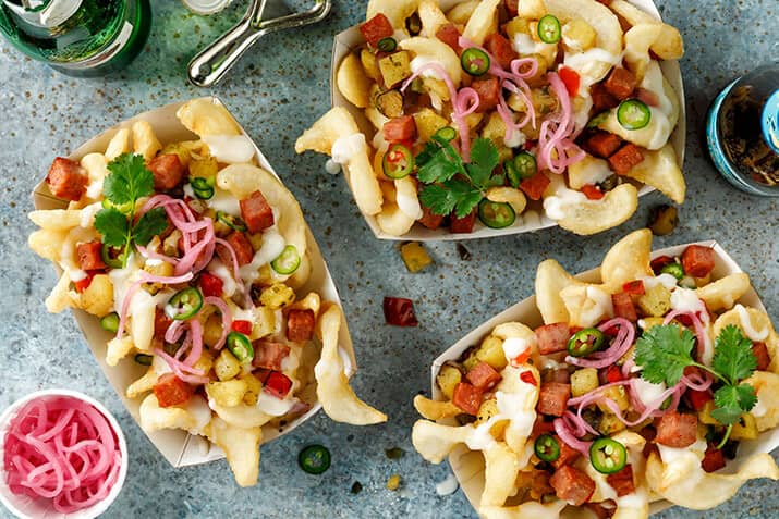Global Takes on Loaded Fries Turn Heads | Simplot Food - USA