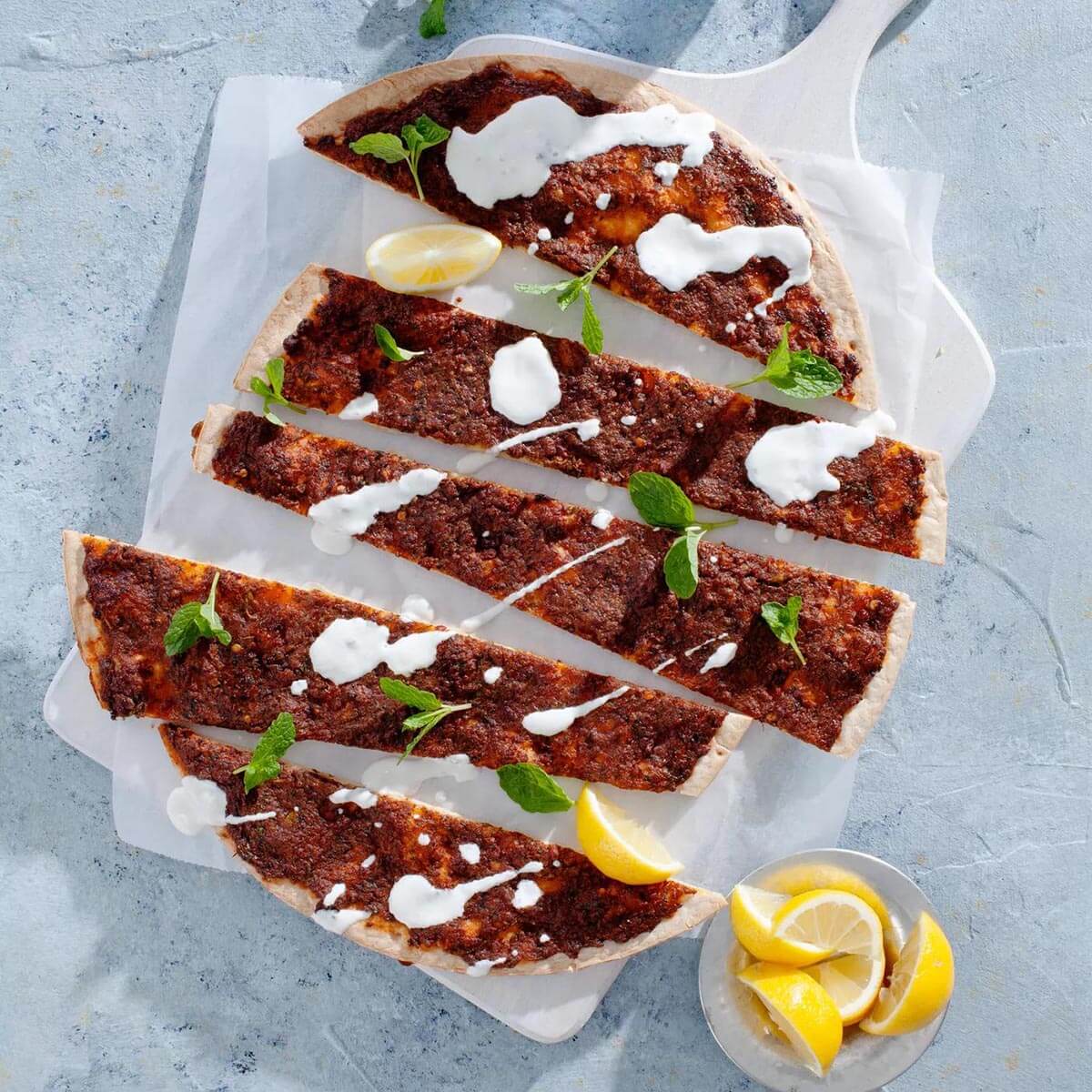 Lahmacun Pizza Recipe | Simplot Food - New Zealand