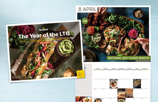 2024 LTO Calendar April | Simplot Foods