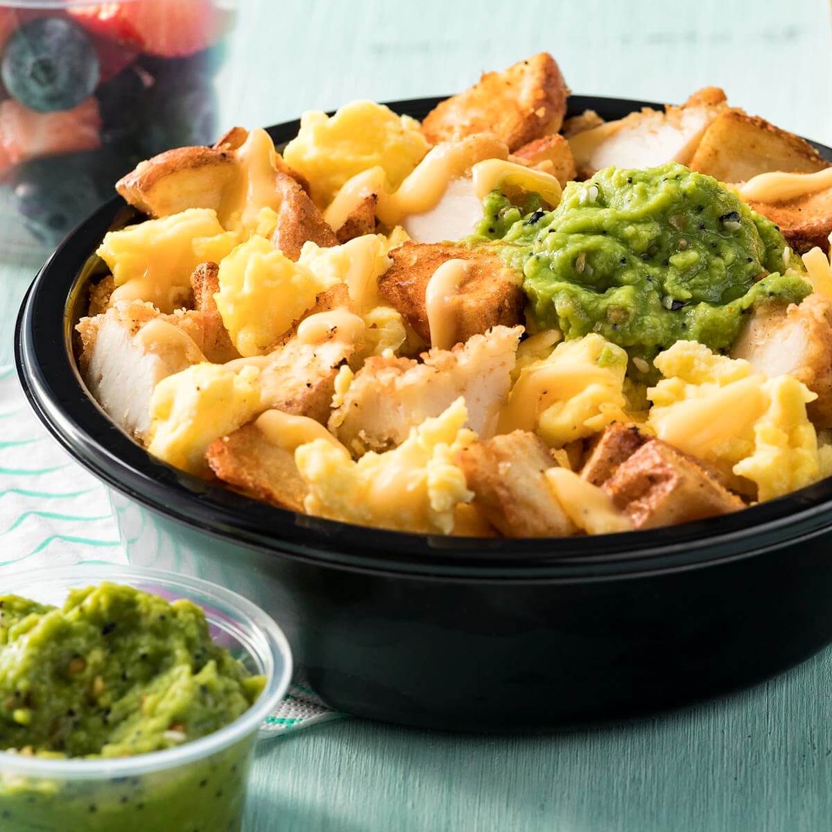 Fried Chicken Breakfast Scramble Bowl | Simplot Foods