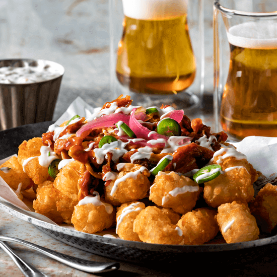 Tater Gems® cargadas con barbacoa | Simplot Food - USA