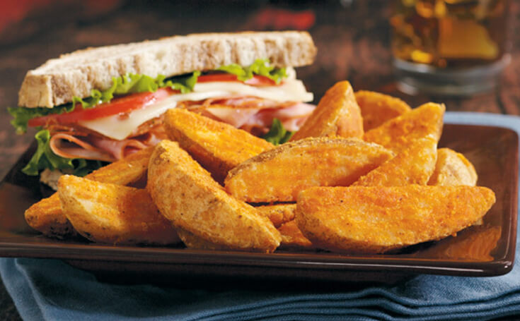 Wedged Potatoes | Simplot Foods