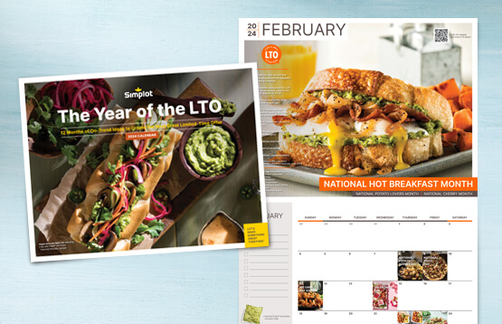 2024 LTO Calendar February | Simplot Food - USA