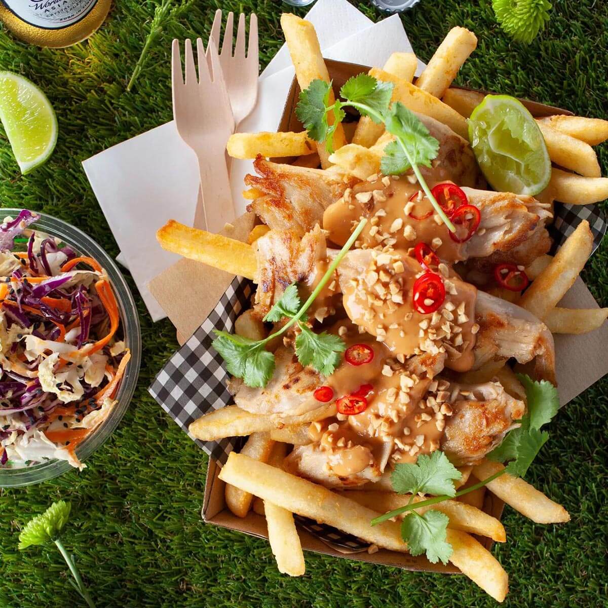 Satay Loaded Chips Recipe | Simplot Foods