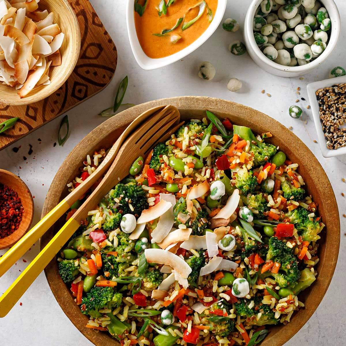 Thai Coconut-Miso Grain Salad | Simplot Foods