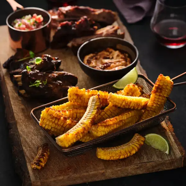 Corn Ribs and Ribs Platter | Simplot Foods