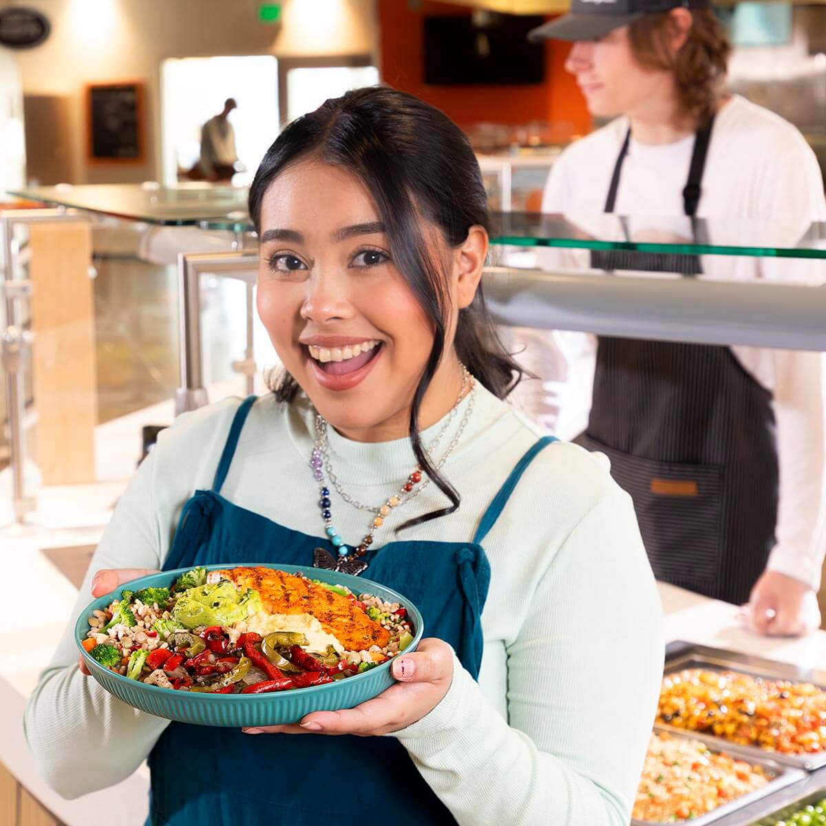 Hearty Grains and Grilled Salmon Bowl | Simplot Foods