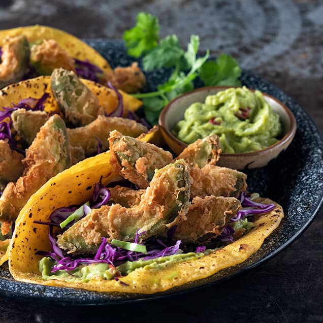 Taco de aguacate frito | Simplot Food - USA