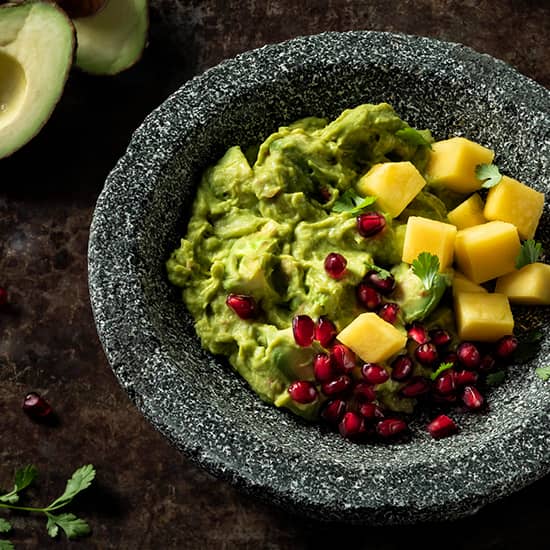 Mango and Pomegranate Guacamole | Simplot Foods