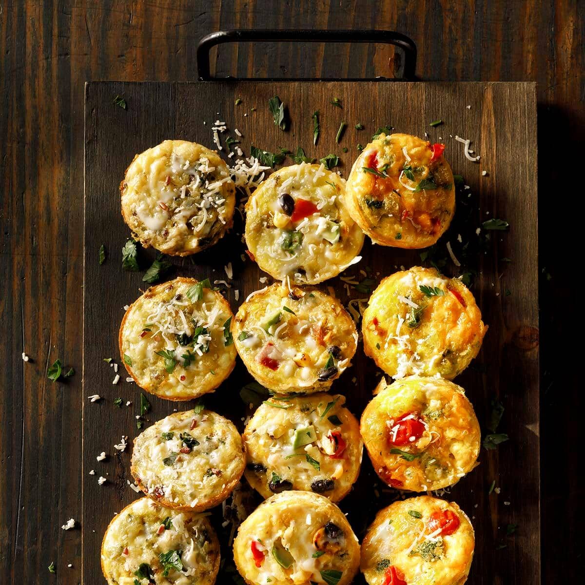 Gruyere, Ancient Grain and Kale Egg Bites | Simplot Food - USA