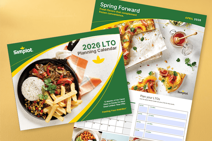 2026 LTO Calendar | Simplot Food - USA