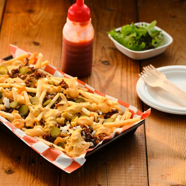 Cheeseburger Loaded Chips