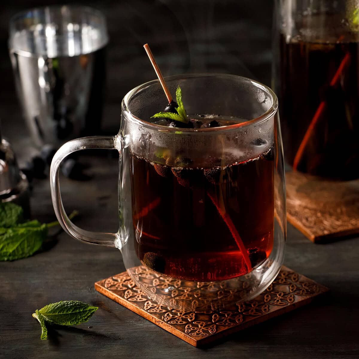 Blueberry and Ginger Hot Toddy | Simplot Foods