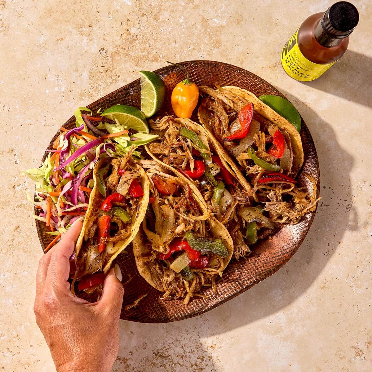 Tacos de Griot haitianos | Simplot Food - USA