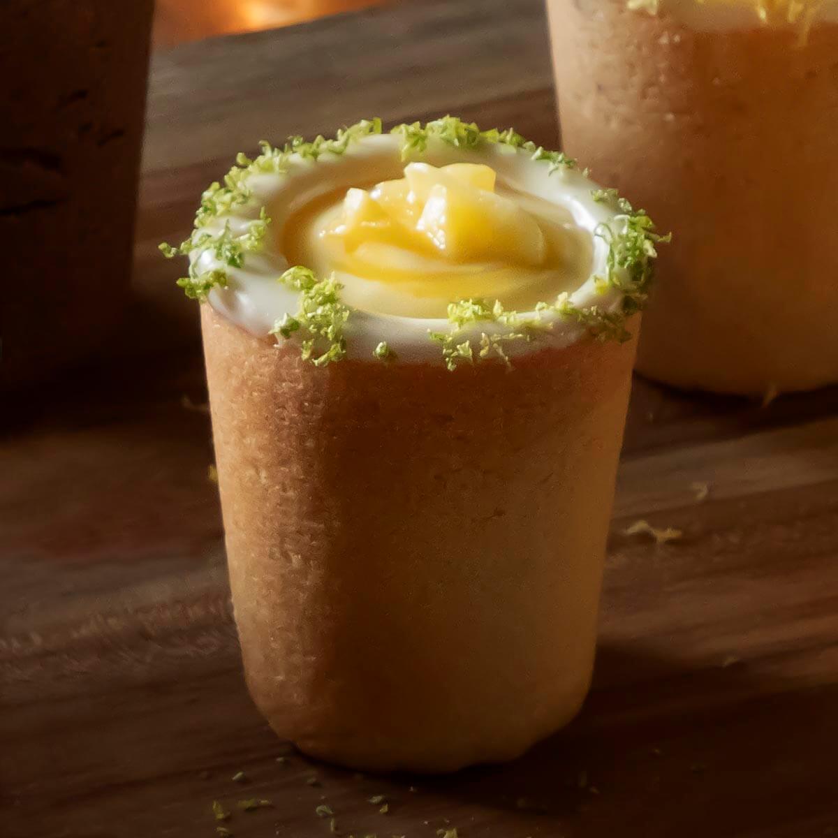Mango Whip Lime Cookie Shot | Simplot Foods