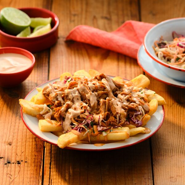Pulled Pork and Slaw Loaded Chips