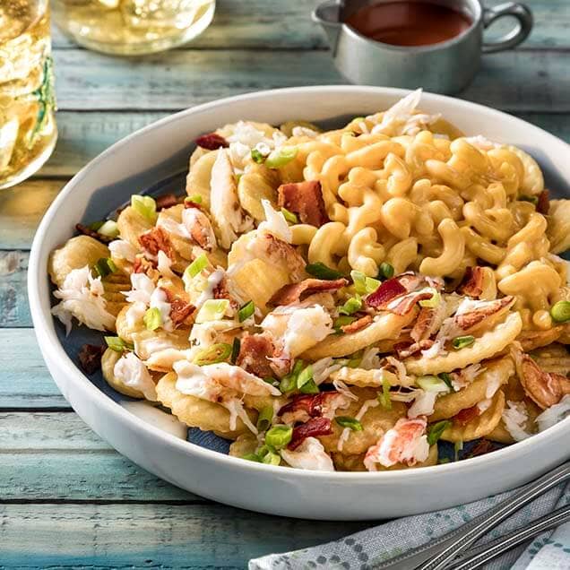 Crab Mac Poutine | Simplot Foods