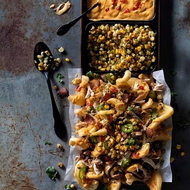 SIDEWINDERS™ Fries Loaded Chicken Nachos | Simplot Foods