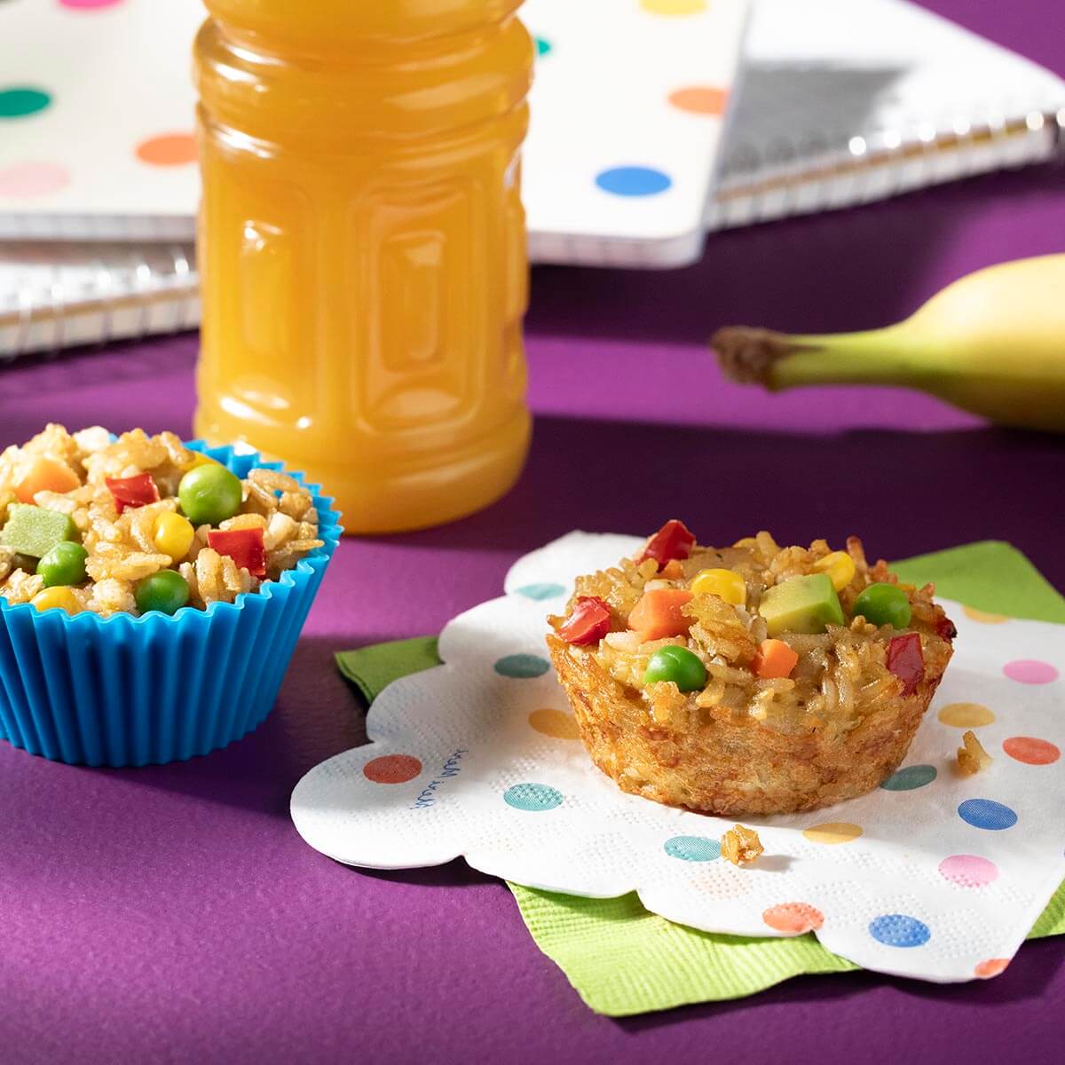 Mini Fried Rice Cups | Simplot Foods