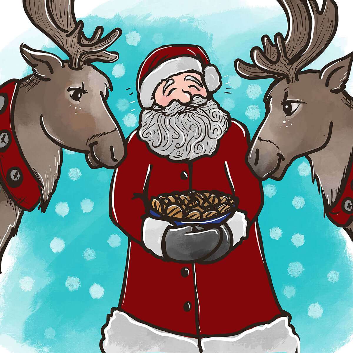 Santas Reindeer Donner